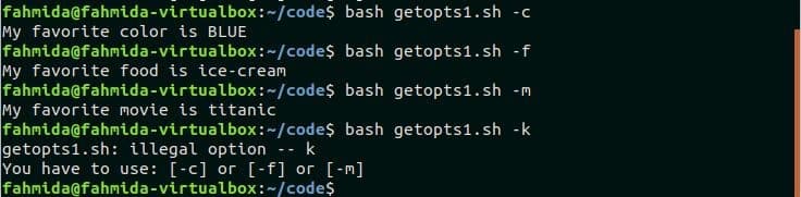باش Getopts • بلاگ رسانگار